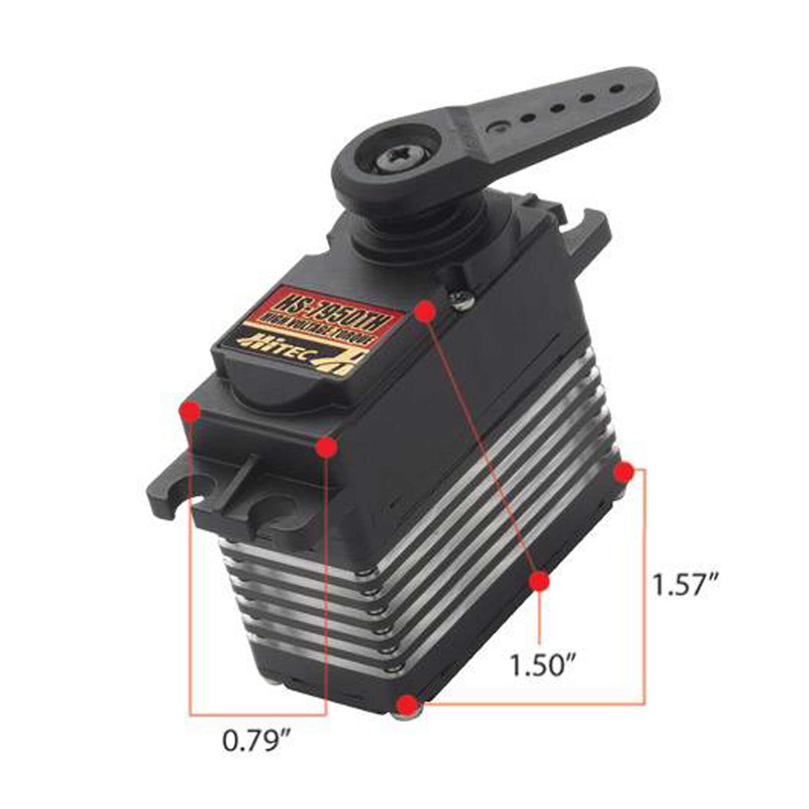 Hitec RCD Inc. HS-7950TH High-Voltage Mega Torque Servo: Universal
