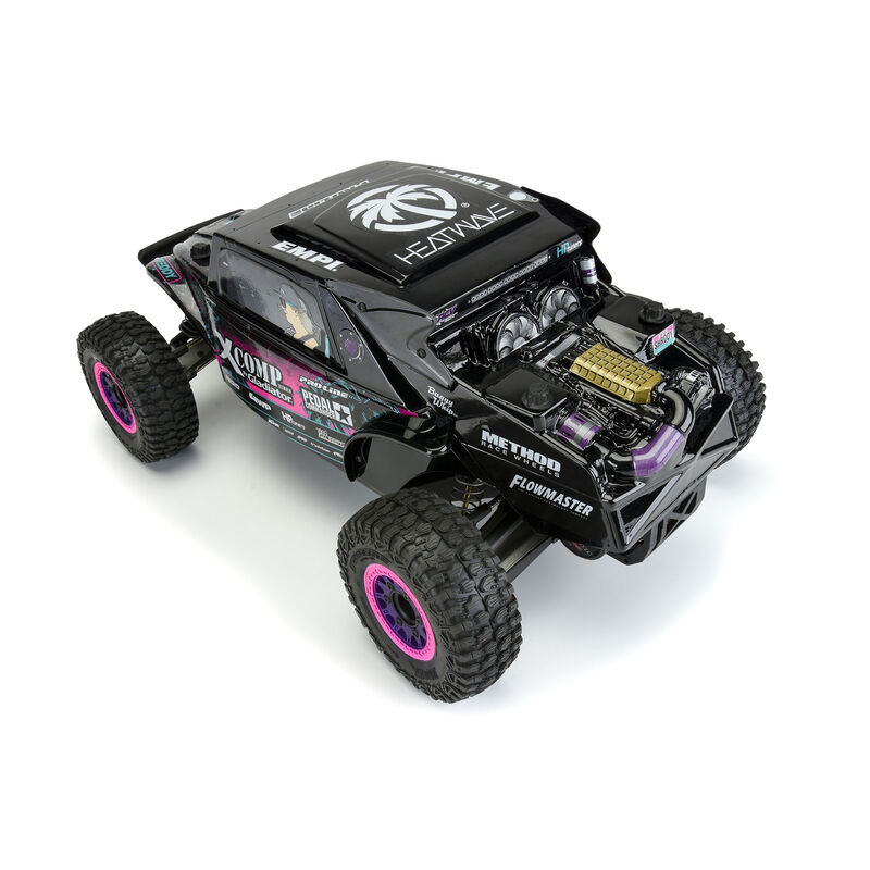 Pro-Line Racing 1/10 Megalodon Desert Buggy Blake Wilkey Black Body ...