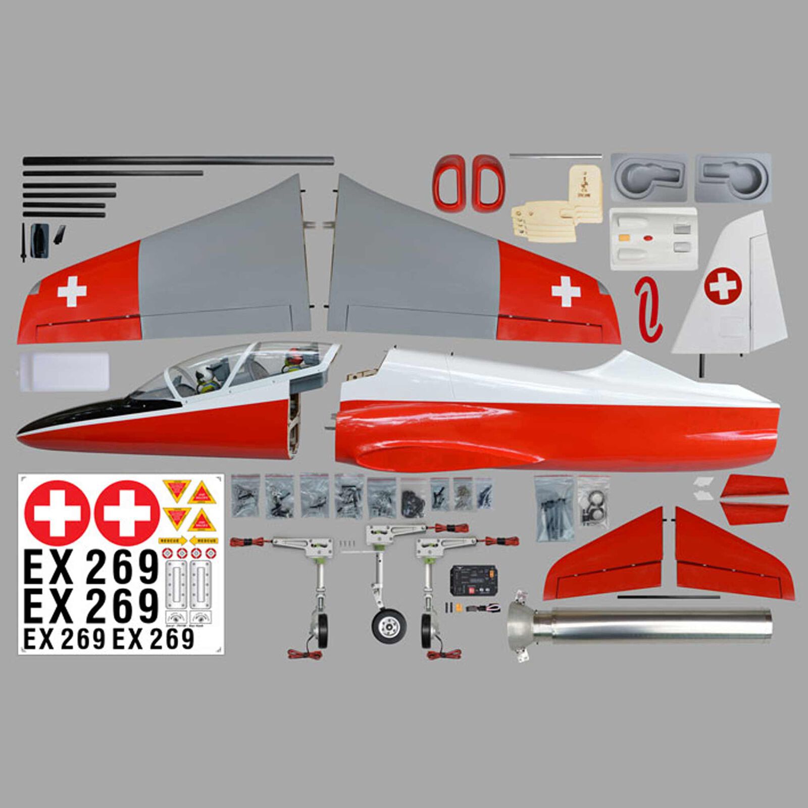 Phoenix Model BAE Hawk Turbine Jet ARF 68.9"