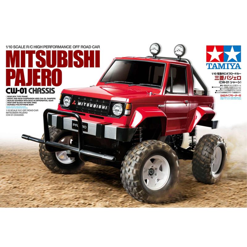 Tamiya 1/10 RC Mitsubishi Pajero (CW-01) | Tower Hobbies