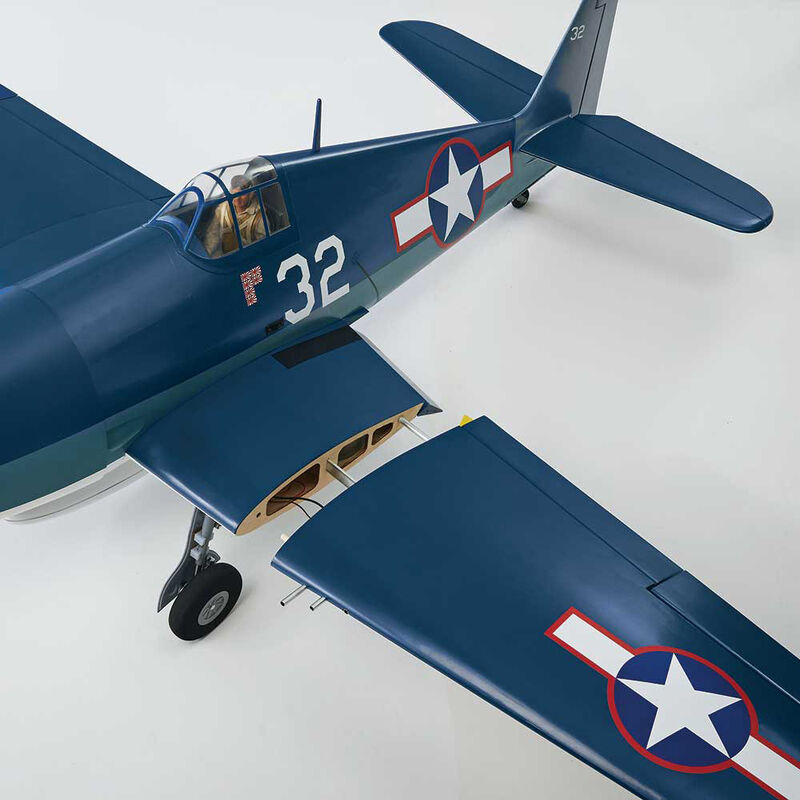 Top Flite Giant F6F Hellcat 55-61cc GP/EP ARF, 86" | Tower Hobbies