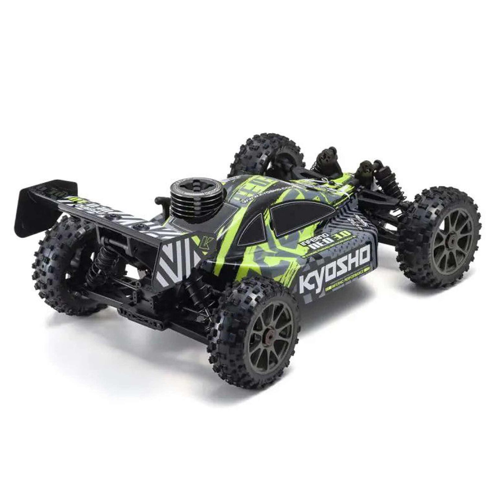 Kyosho 1/8 Inferno NEO 3.0 Nitro Buggy RTR, Yellow | Tower Hobbies