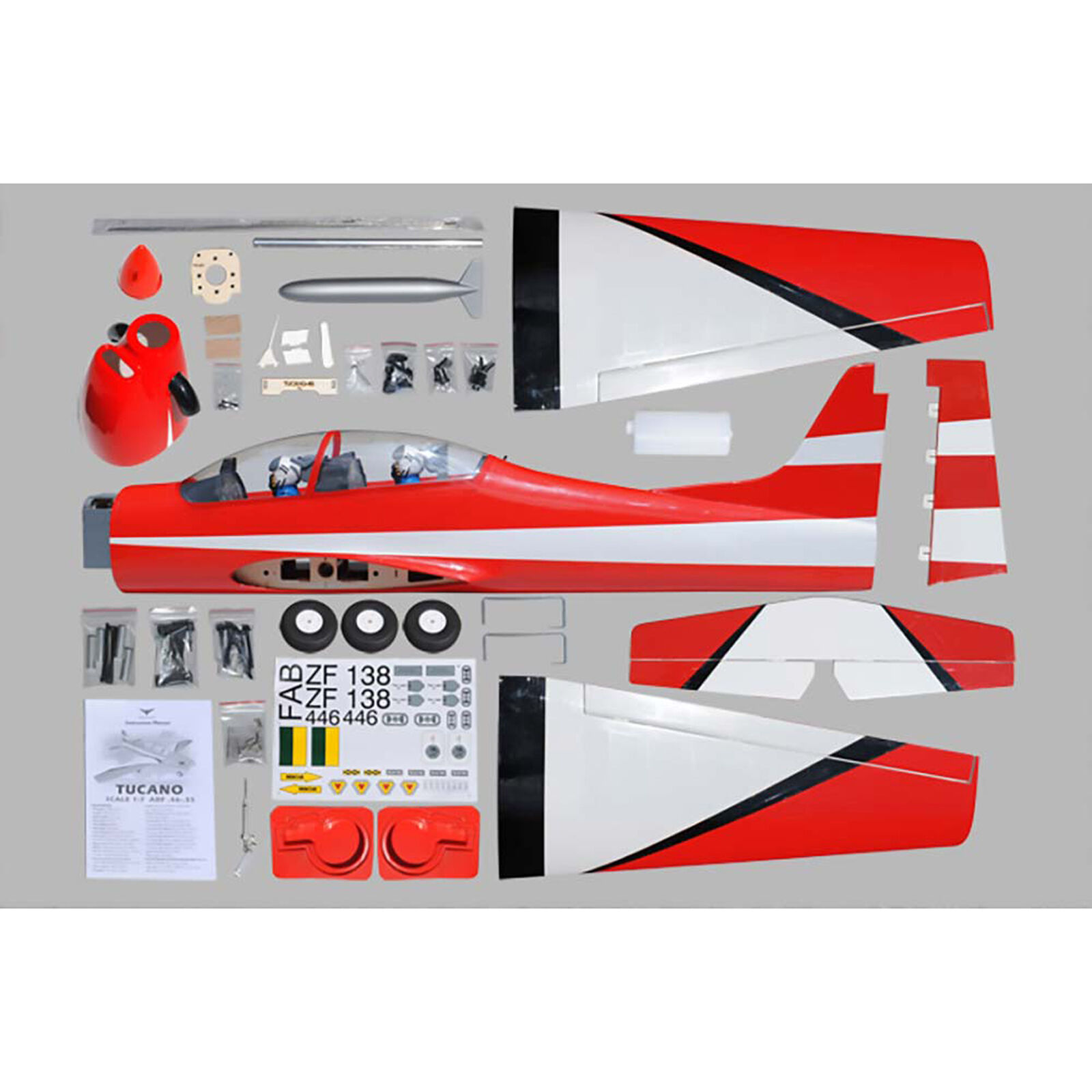 Phoenix Model Tucano .46-.55 GP EP ARF 61.4"