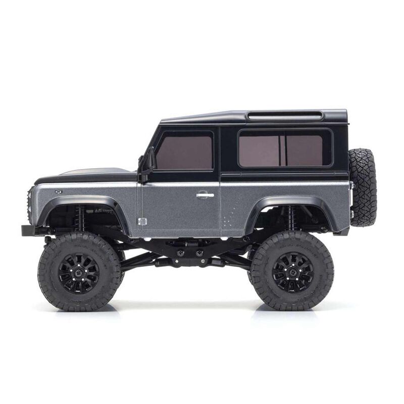 Mini Car KYOSHO MINI-Z 4x4 Land Rover Defender RC Crawler - Gray/Black ...