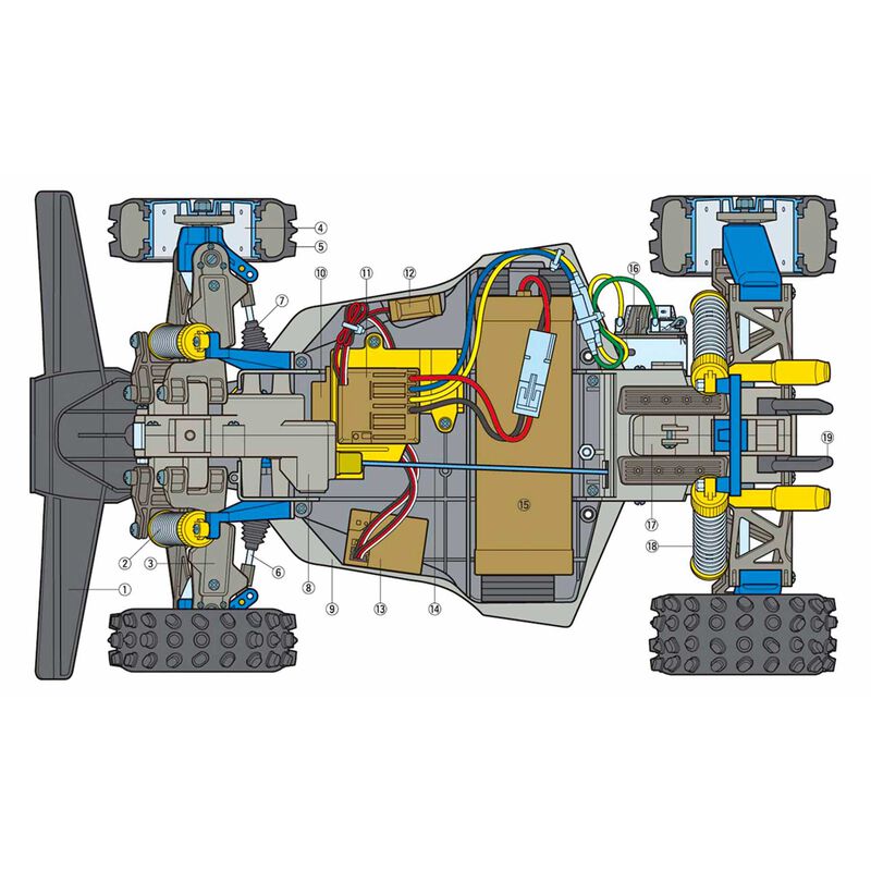 Tamiya 1/10 2017 Bigwig 4x4 Off-Road Buggy Kit | Tower Hobbies