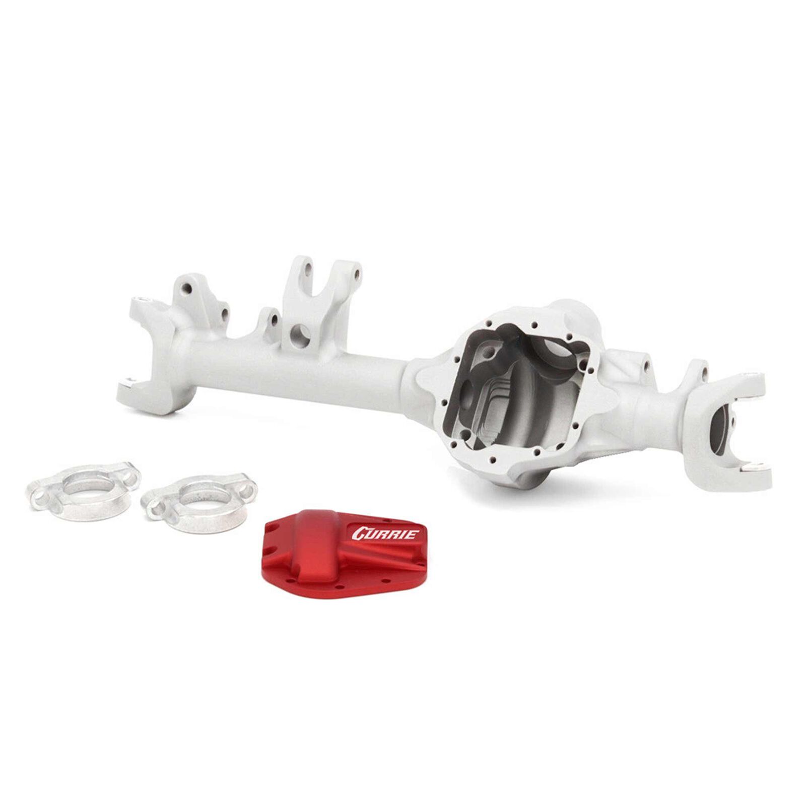 Vanquish Products Currie HD44 VS4-10 Front Axle Clear Anodized