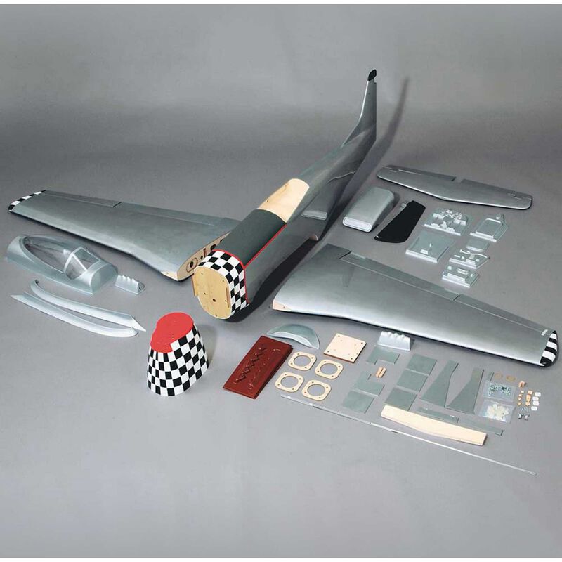 Top Flite 1/5 Giant P-51D Mustang 2.1-2.8 GP ARF, 84.5"