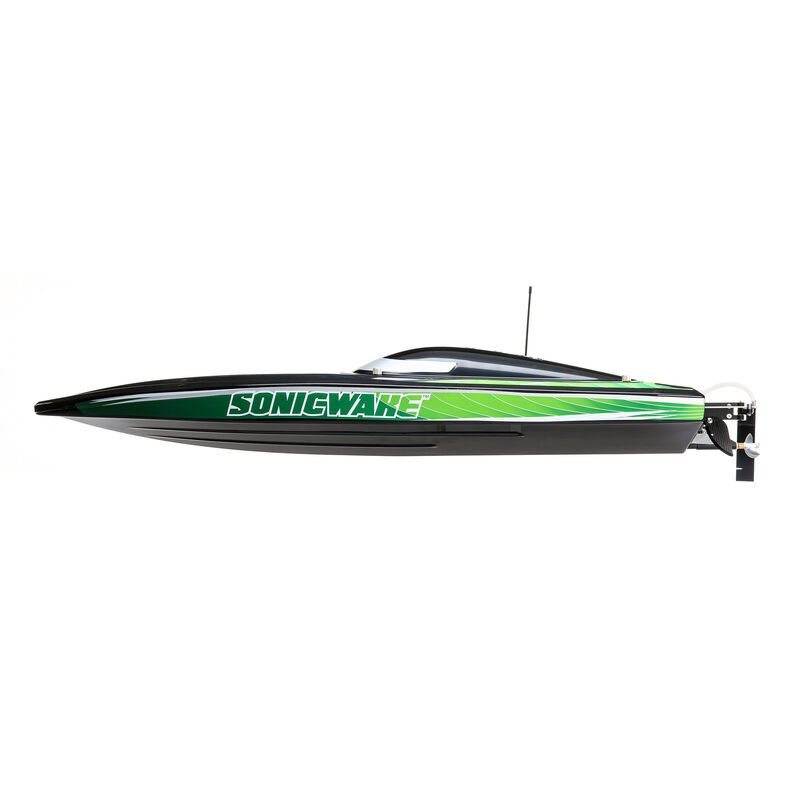 Pro Boat Sonicwake 36" Self-Righting Brushless Deep-V RTR, Black
