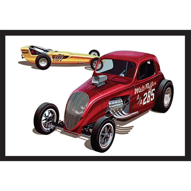 AMT 1/25 Fiat Double Dragster Model Kit | Tower Hobbies
