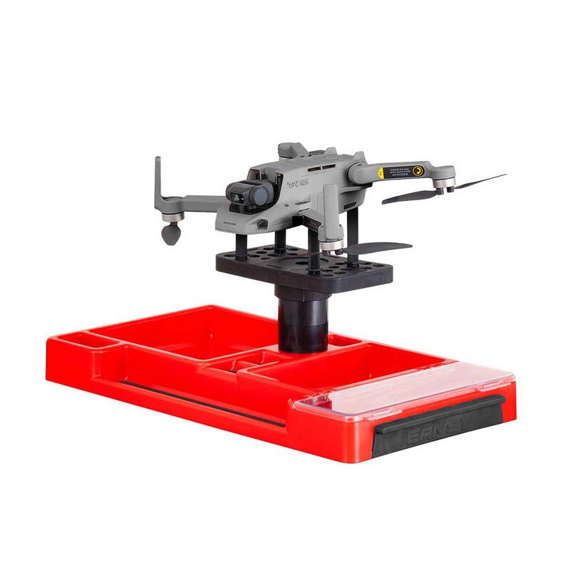 Ernst Manufacturing Inc. Ultimate Hobby Stand - Black/Red | Tower Hobbies