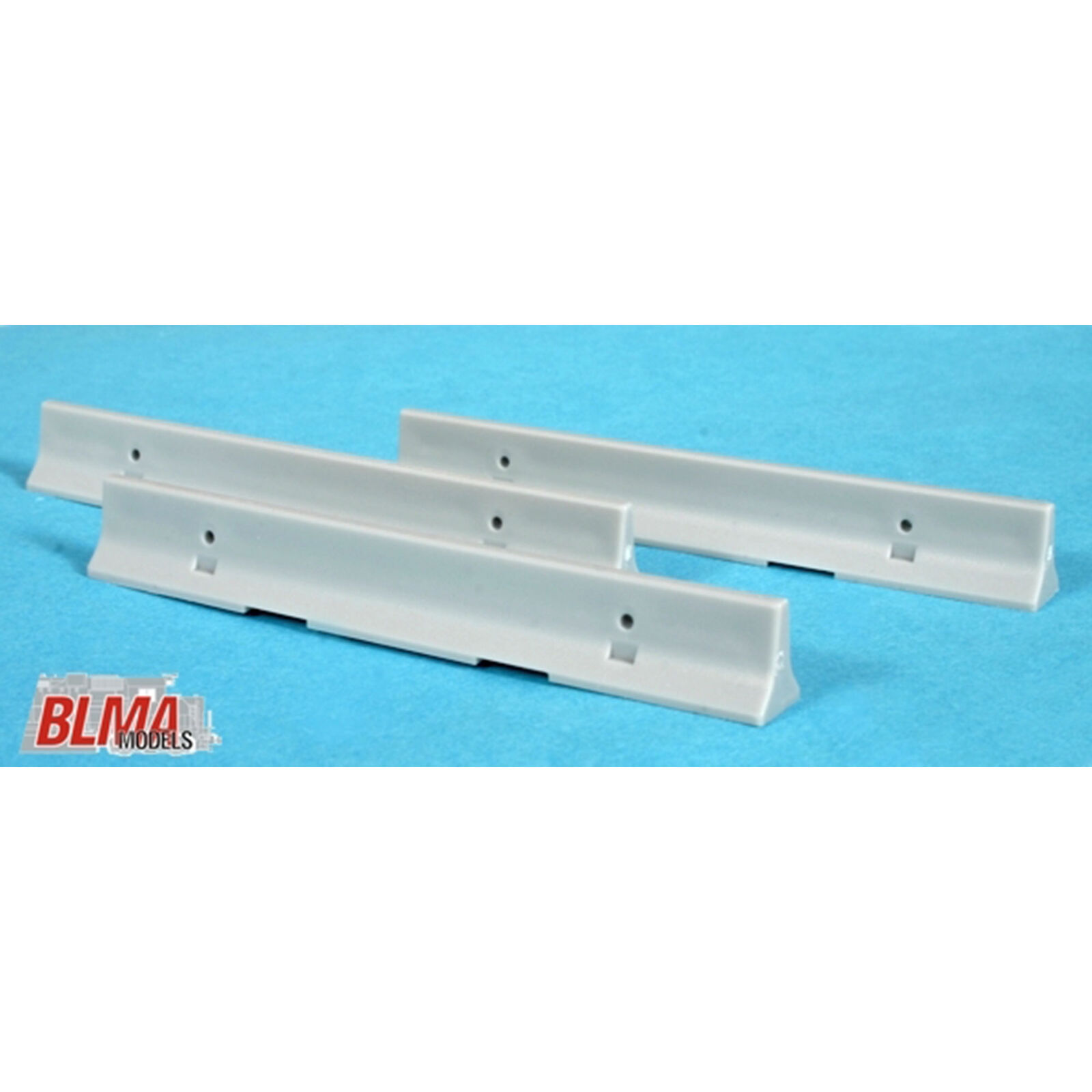 BLMA MODELS HO Concrete K-Rail Barrier (8)