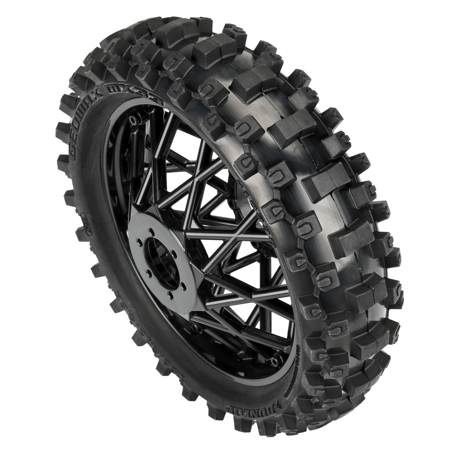 Pro-Line Racing 1/4 Dunlop Geomax MX33 CR4 Rear Tire MTD Black: Promoto ...