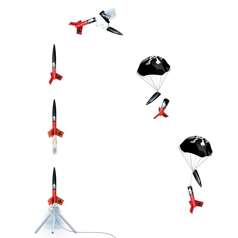 Estes Advanced Der Big Red Max Model Rocket Kit