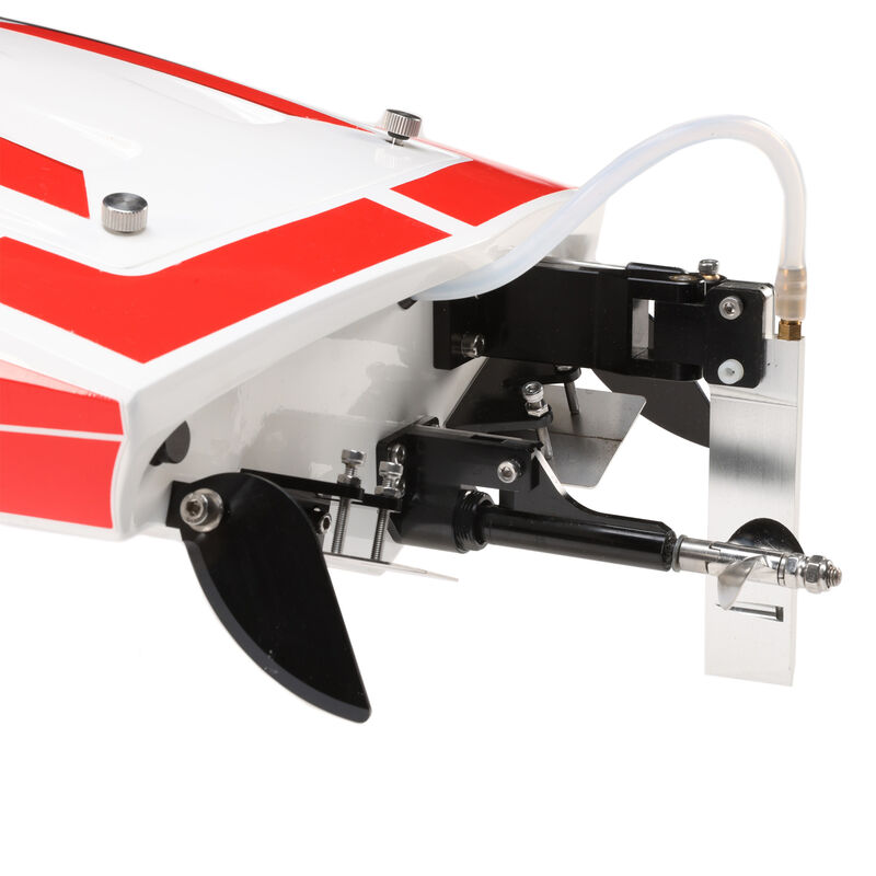 Pro Boat Impulse 32" Brushless Deep-V RTR with Smart, White/Red