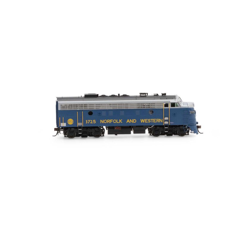 Athearn HO F7A with DCC & Sound, N&W/Freight #3725