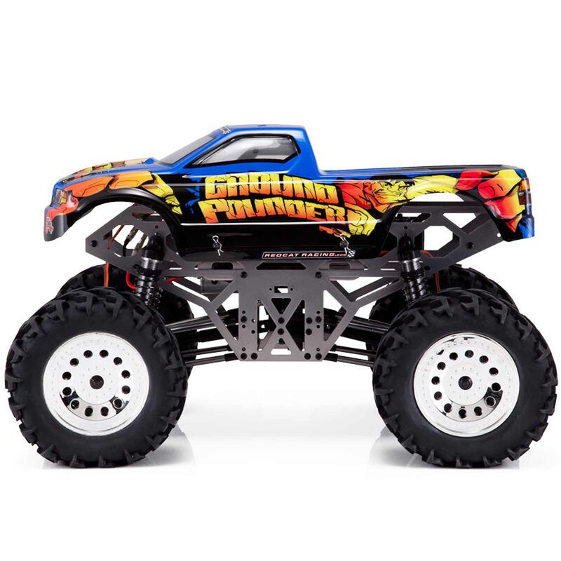 Redcat Racing 1/10 Ground Pounder Brushed 4X4 Monster Truck, RTR
