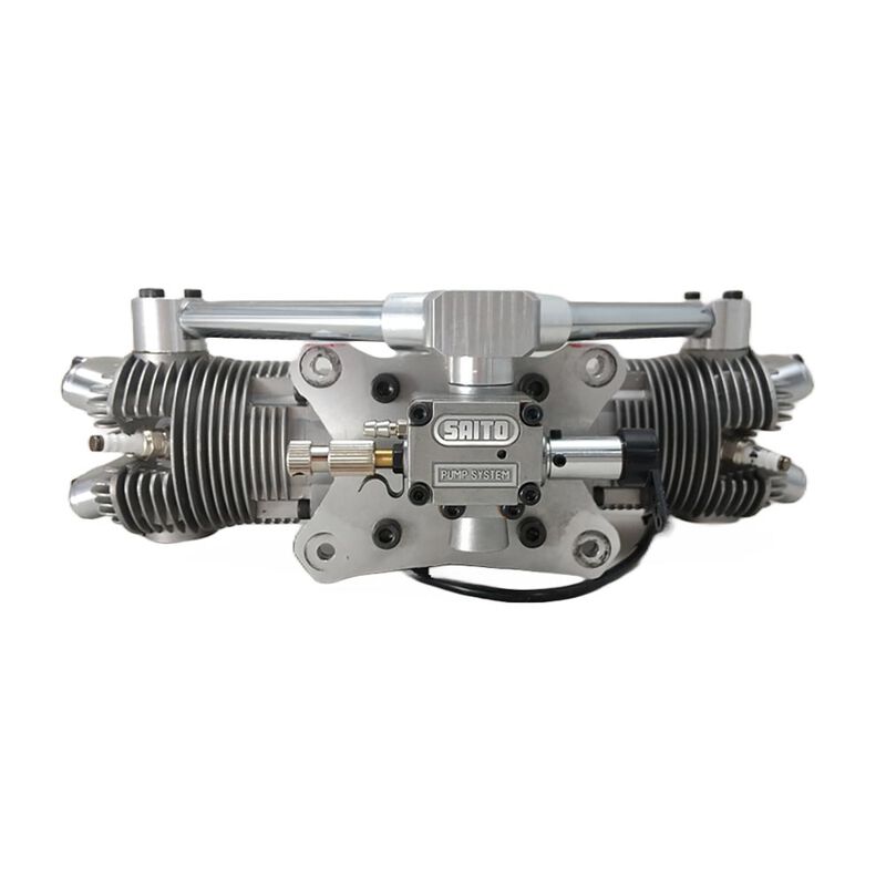 Saito Engines FG-41TS 41cc 4-Stroke Gas Twin-Cylinder Engine