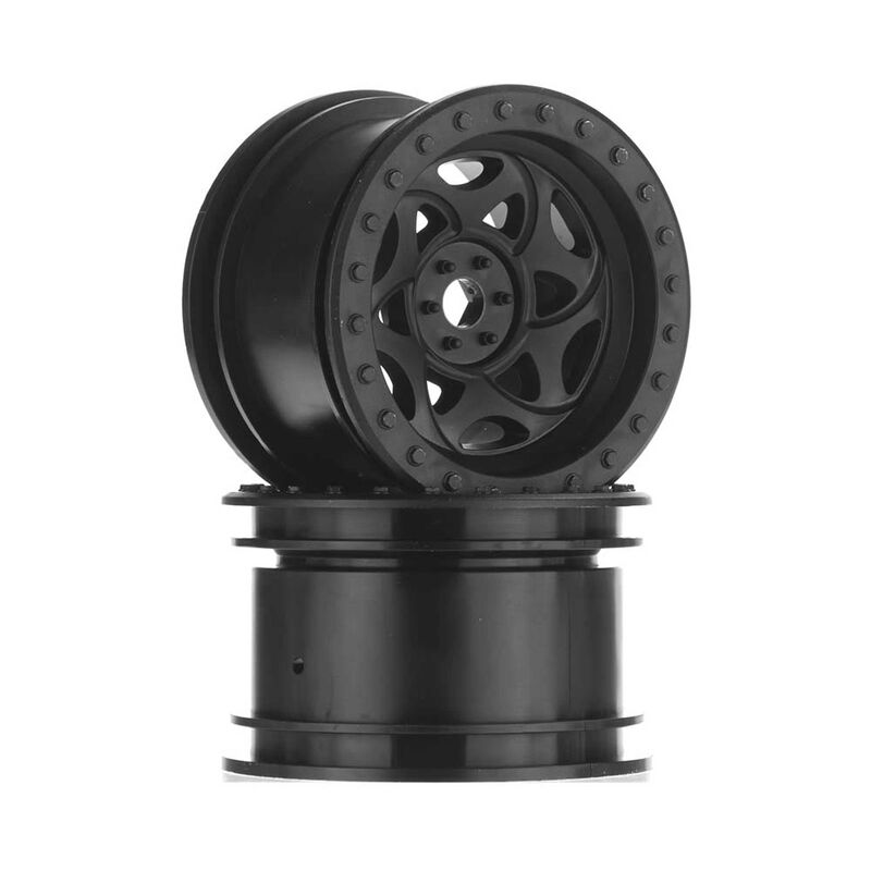Axial 1/10 2.2 Walker Evans Wheels, 12mm Hex, Black (2)