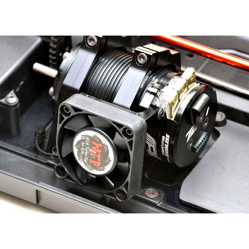 EXOTEK RACING LLC Exo RC Fan Mount V2 Clamp-On Set, Blue: 1/8 Motors ...