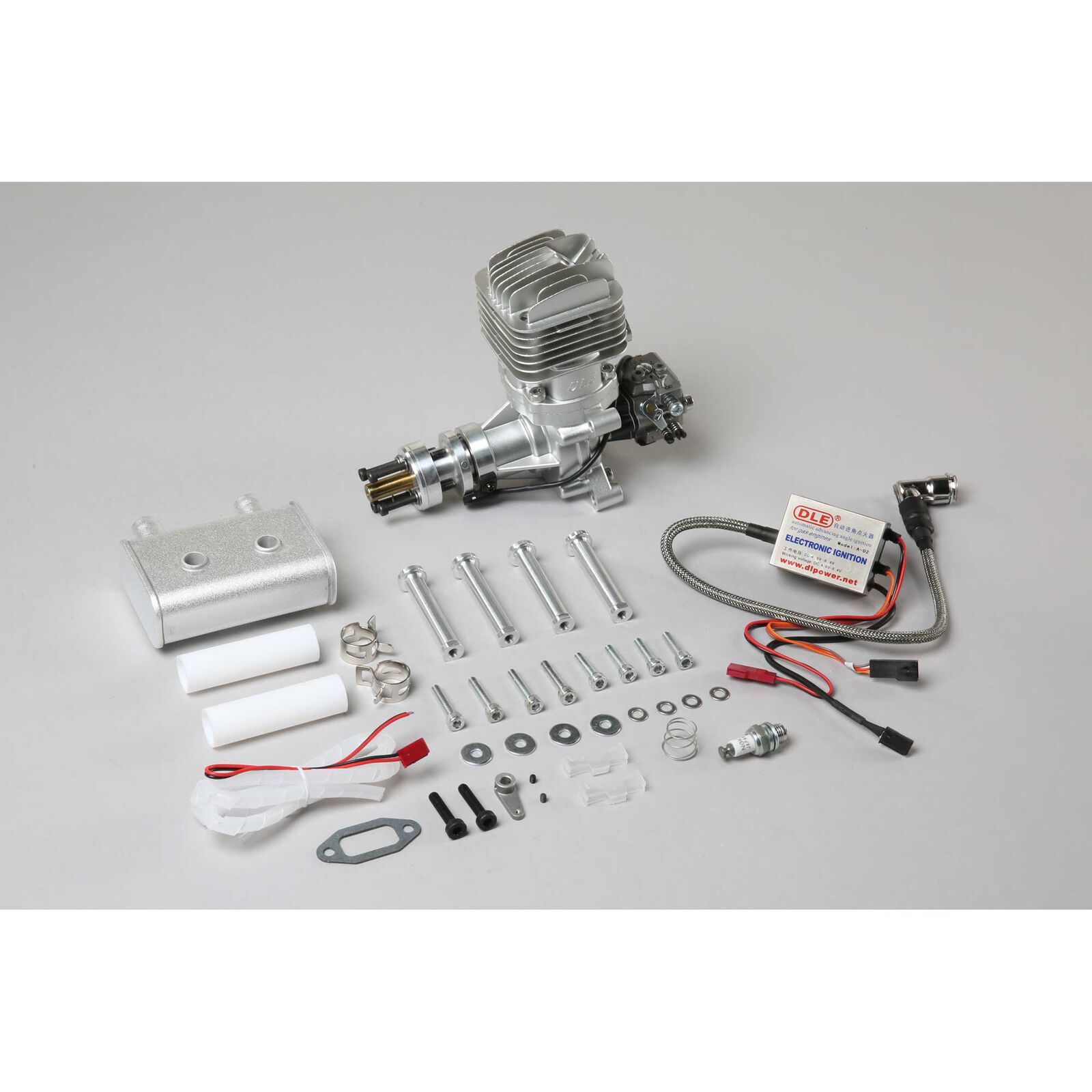 DLE Engines DLE-35RA Gas Rear Exhaust with Electronic Ignition | Tower ...
