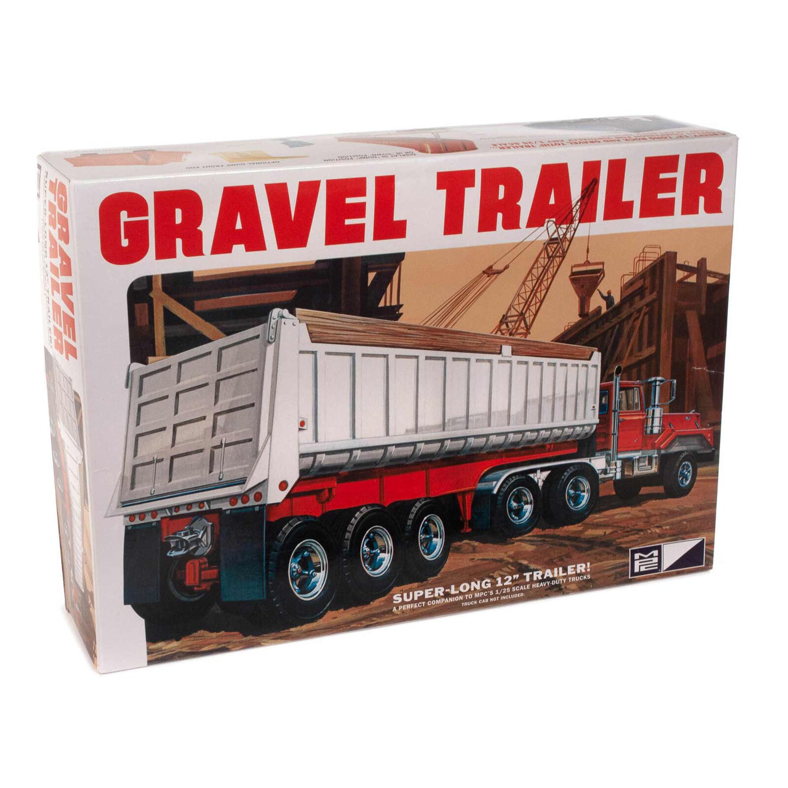 MPC 1/25 3 Axle Gravel Semi Trailer | Tower Hobbies