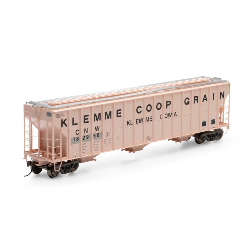 Athearn HO RTR FMC 4700 Covered Hopper, C&NW #182966