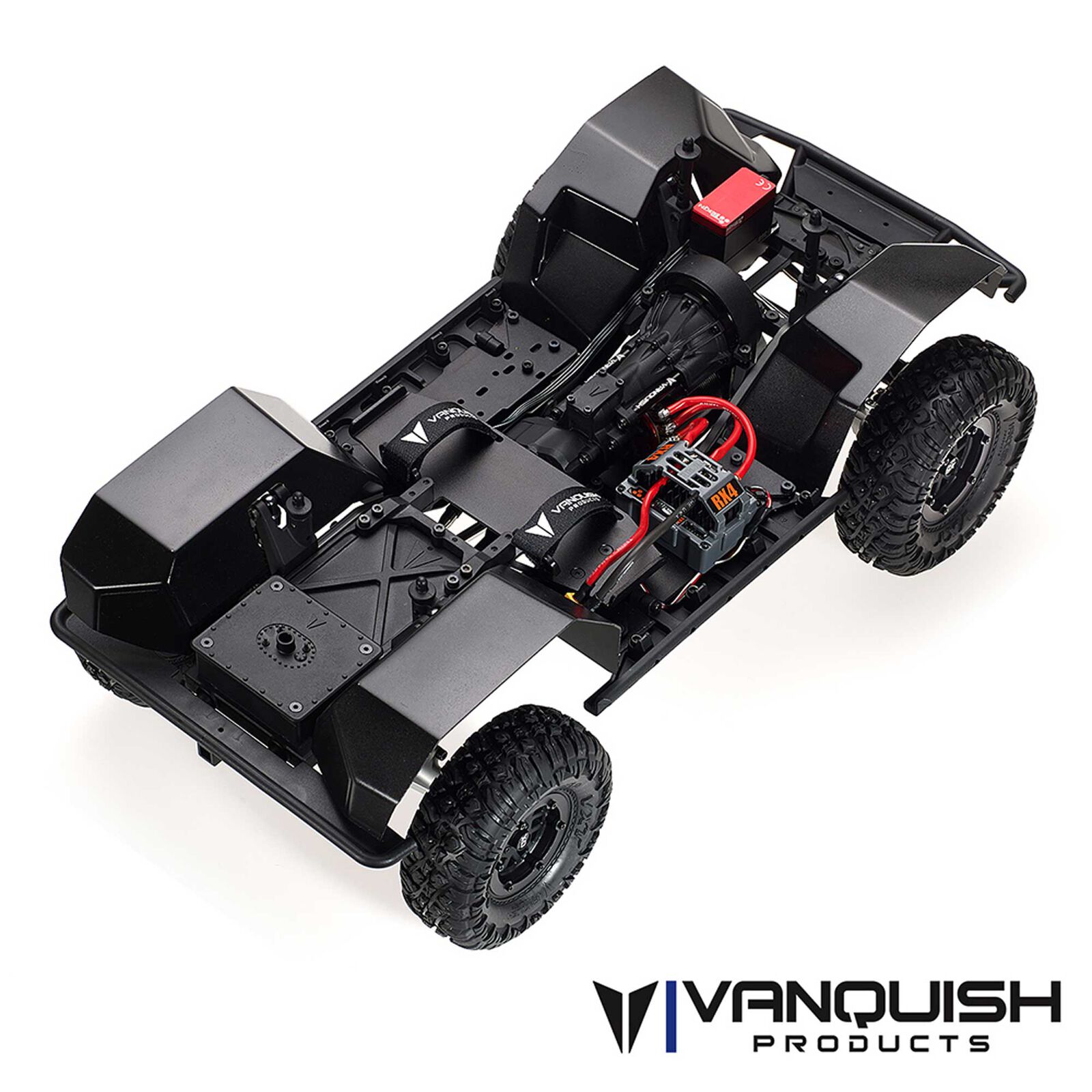 Vanquish Products 1/10 VS4-10 Pro Clear Anodized Axles, Origin Halfcab ...