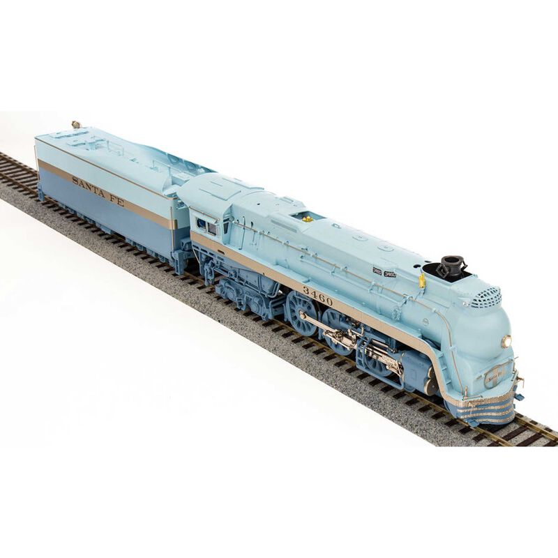 Broadway Limited Imports HO ATSF Blue Goose Locomotive, #3460, 1951 ...
