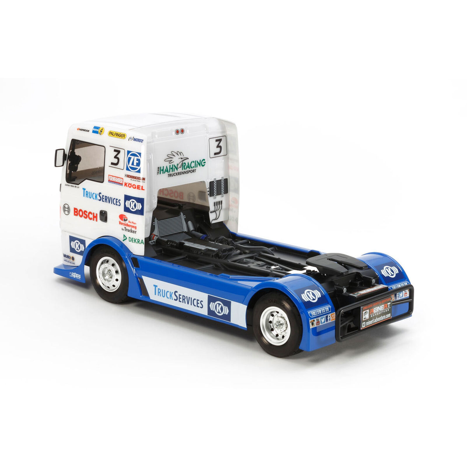 Tamiya 1/10Team Hahn Racing MAN TGS TT-01E 4x4 On-Road Racing Truck Kit