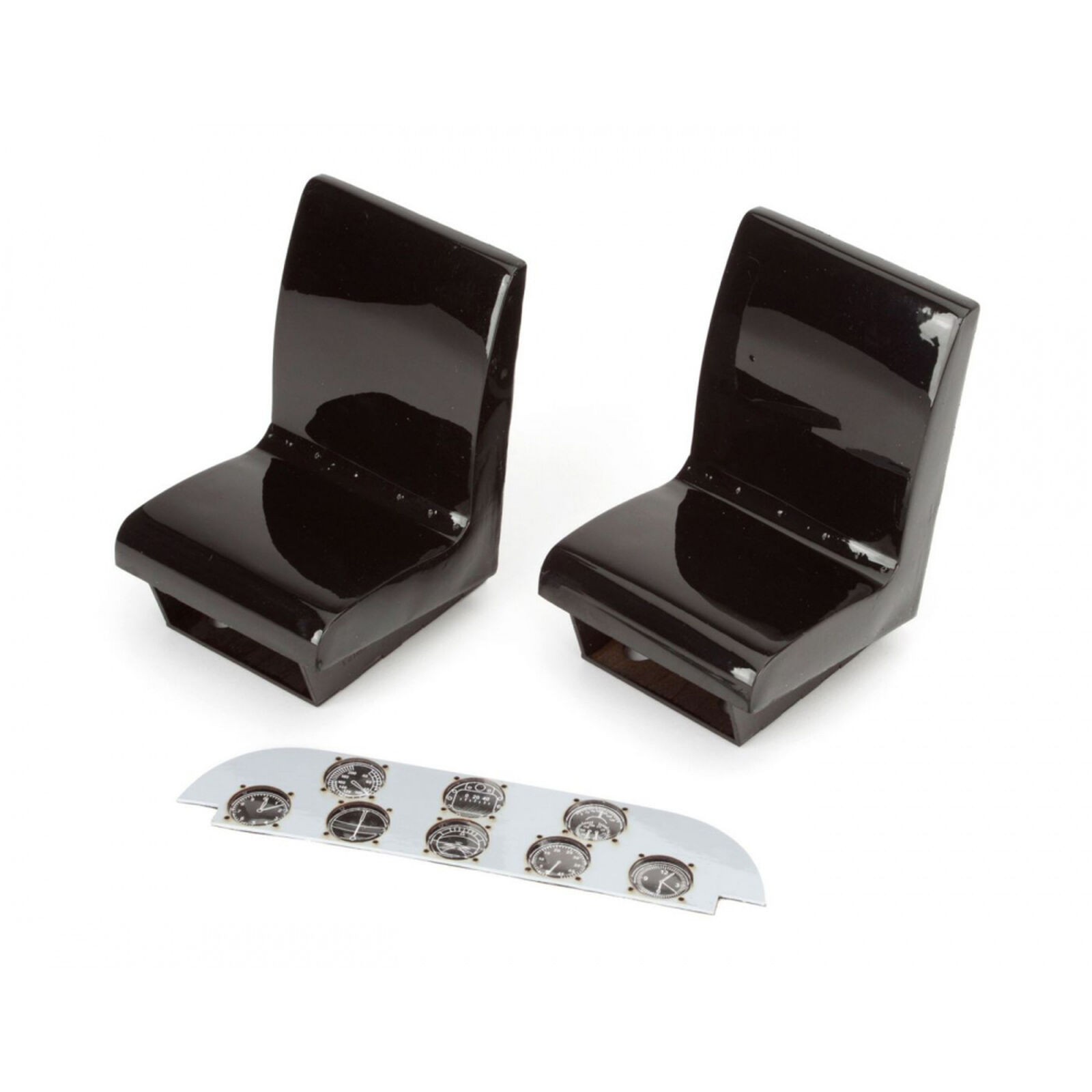 Hangar 9 Seats & Dash Panel: 1/4 Super Cub | Tower Hobbies