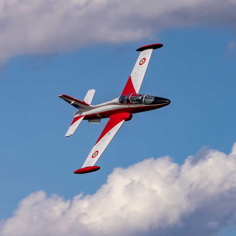 Hangar 9 Aermacchi MB-339 60-86N Scale Military Turbine Jet ARF, 84 ...