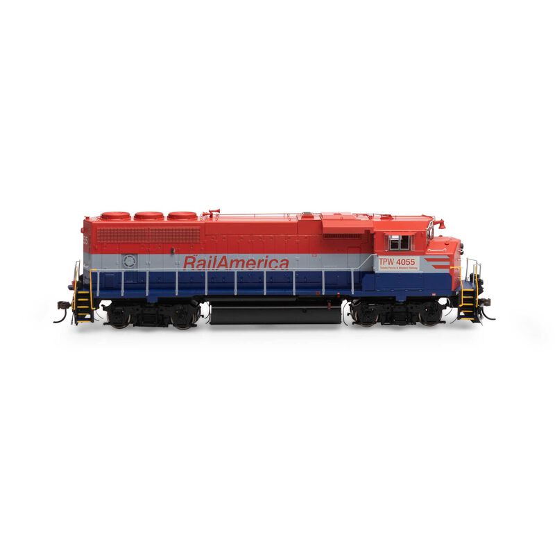 Athearn HO GP40-2L with DCC & Sound, Rail America/TP&W #4055 | Tower Hobbies
