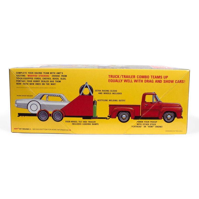AMT 1/25 1953 Ford Pickup "Modified Stocked Hauler" Gulf Model Kit