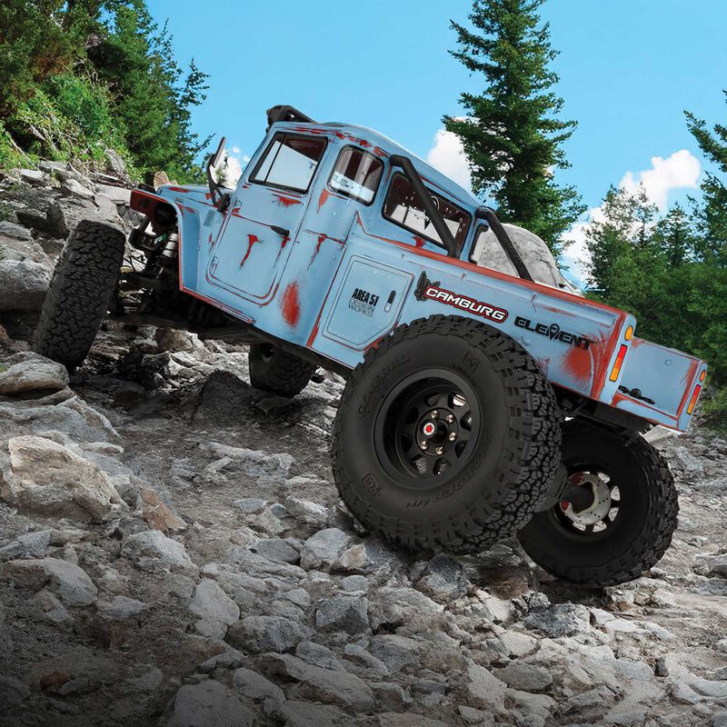 Team Associated 1/10 Zuul IFS2 Enduro 4x4 Trail Truck RTR, Blue, LiPo ...