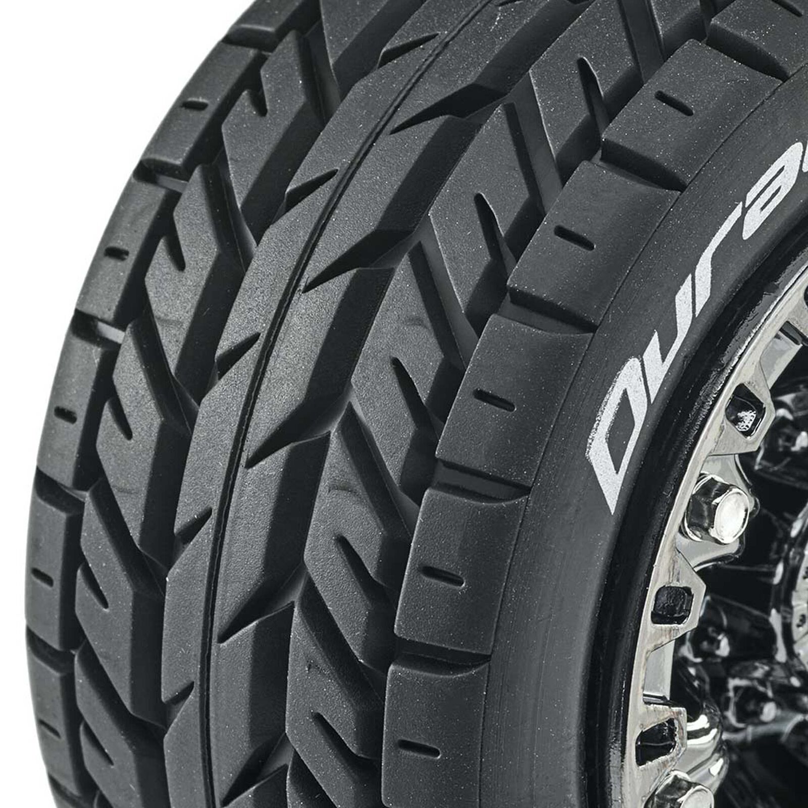 Duratrax Bandito ST 2.2 Tires, Chrome (2) | Tower Hobbies