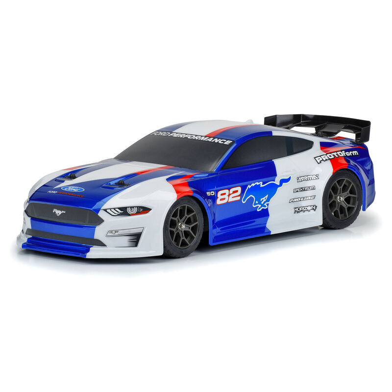 PROTOform 1/8 2021 Ford Mustang Painted Body (Blue): Vendetta ...