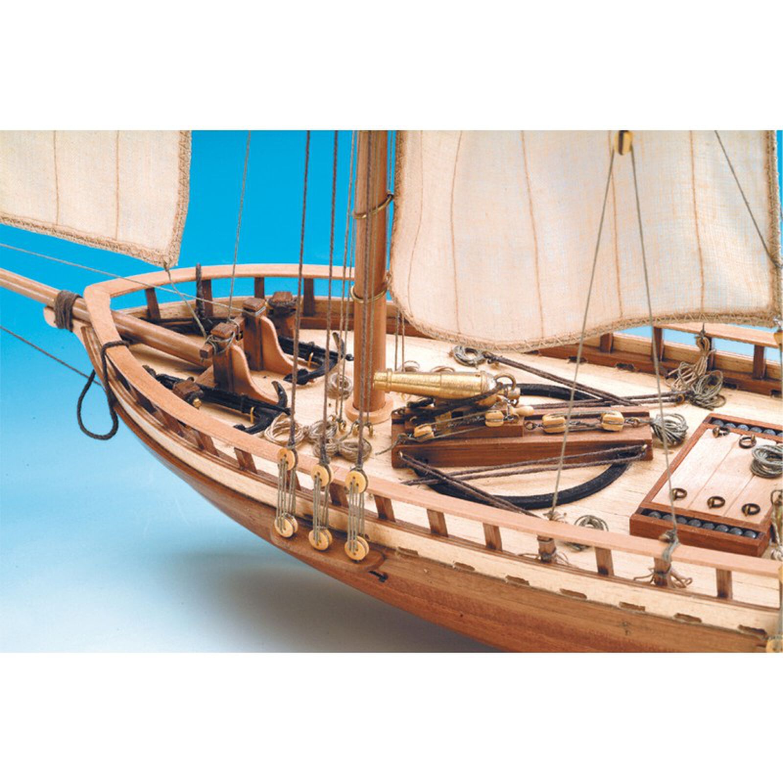 Artesania Latina, S.A. 1/41 Virginia American Schooner Model Ship Kit ...