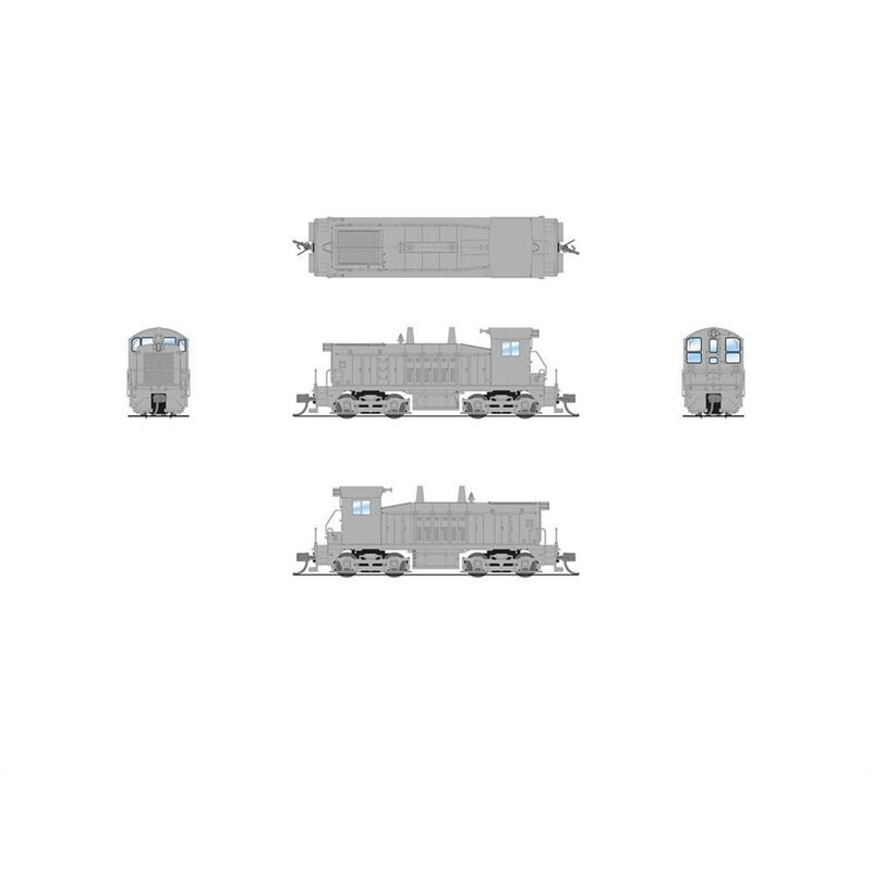 Broadway Limited Imports N EMD SW7 Locomotive, Unpainted, Paragon4