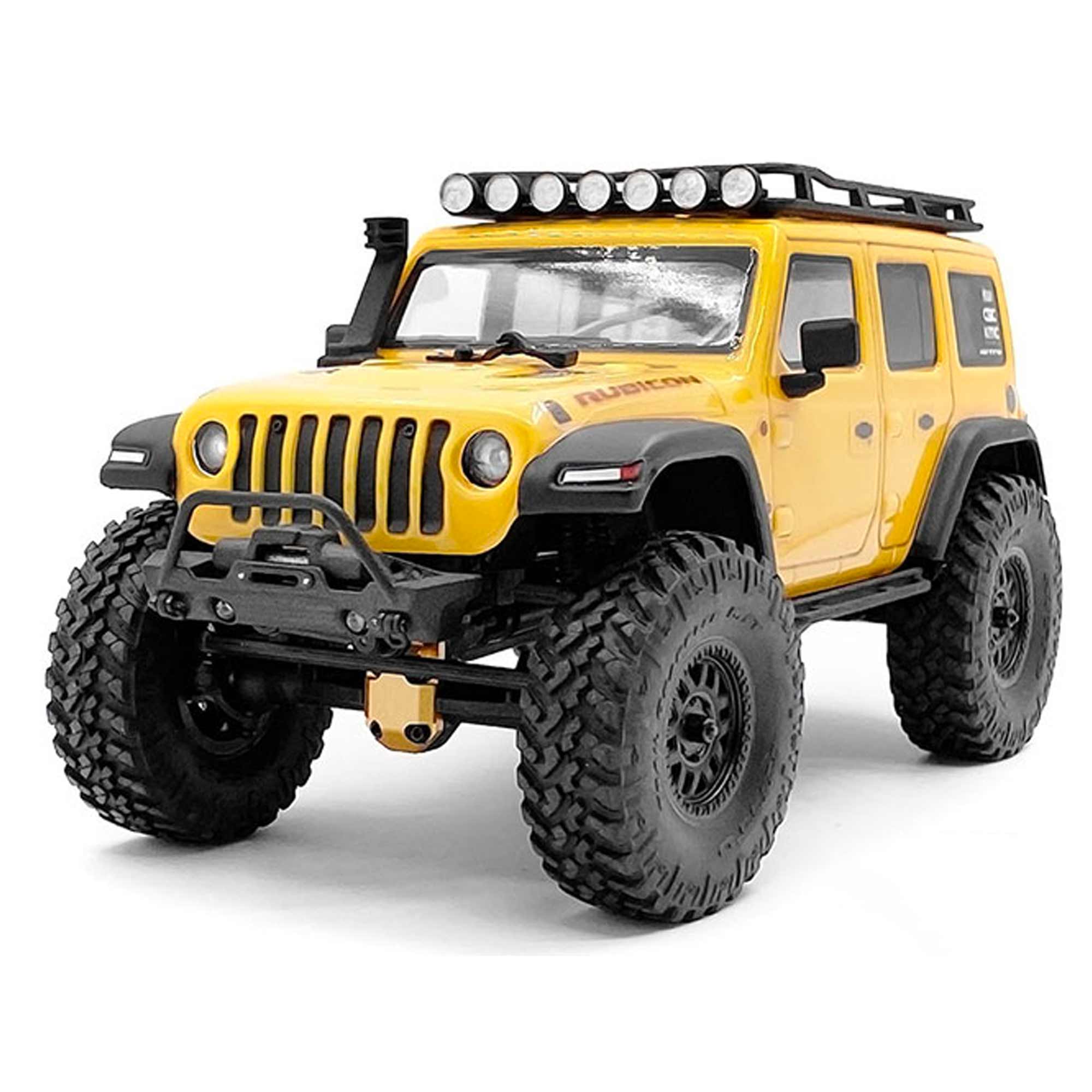 RC4WD Front Bumper with Winch: SCX24 JLU